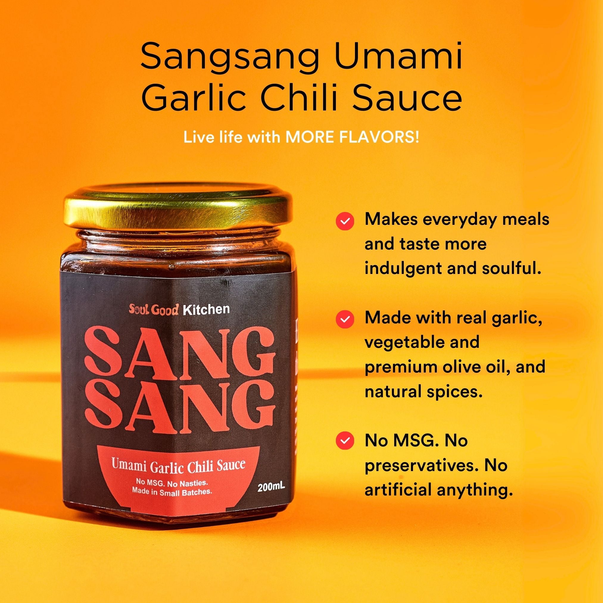 SangSang Umami Garlic Chili Sauce 200g – Noah Solutions